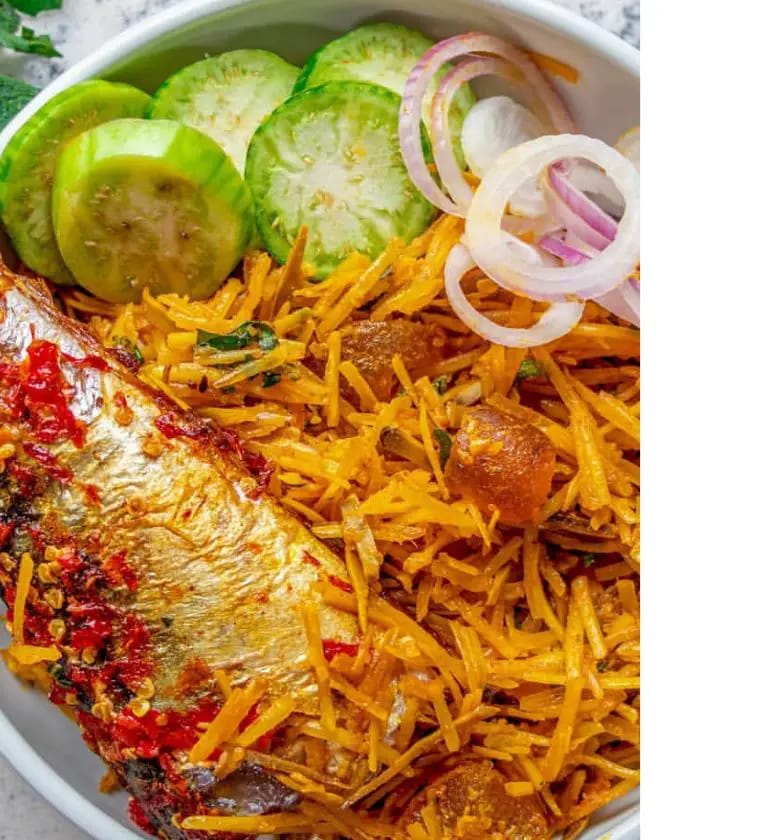 Freshly Shredded Cassava. (Abacha) – Osea Concept Freshly Shredded Cassava. (Abacha) – Osea Concept